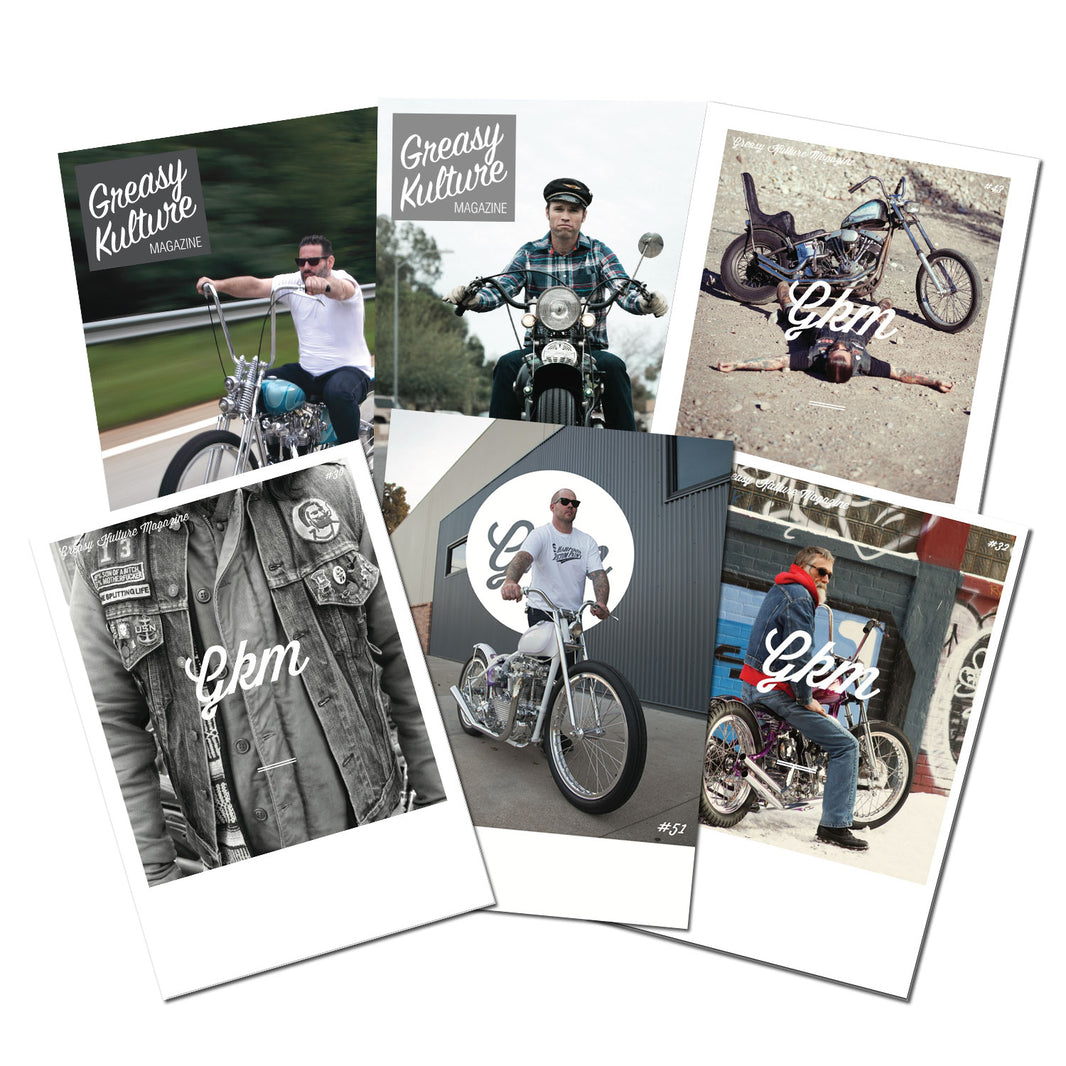 Greasy Kulture – the magazine for old school bobbers and choppers